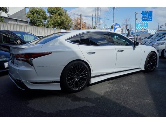 レクサス LS LS500 Fスポーツ TRDエアロ 21AWの中古車｜グーネット中古車