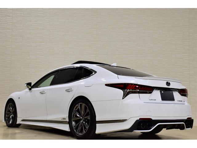 レクサス LS LS500h Fスポーツ TRDエアロ TRDマフラーの中古車｜グーネット中古車