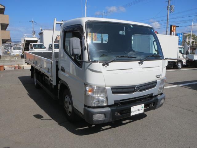 日産 NT450アトラス 3t全低床ワイドロング平ボディ 5F 3，000ccディーゼルターボの中古車｜グーネット中古車