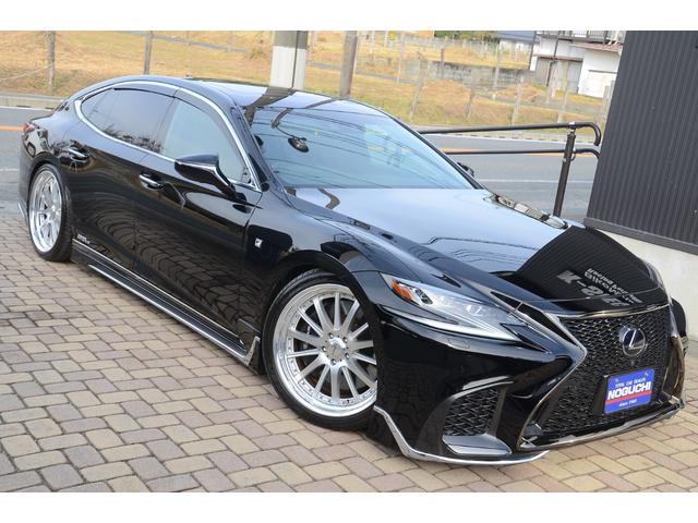 レクサス LS LS500h Fスポーツ 純正オプション＆後付けパーツ168万以上 サンルーフの中古車｜グーネット中古車