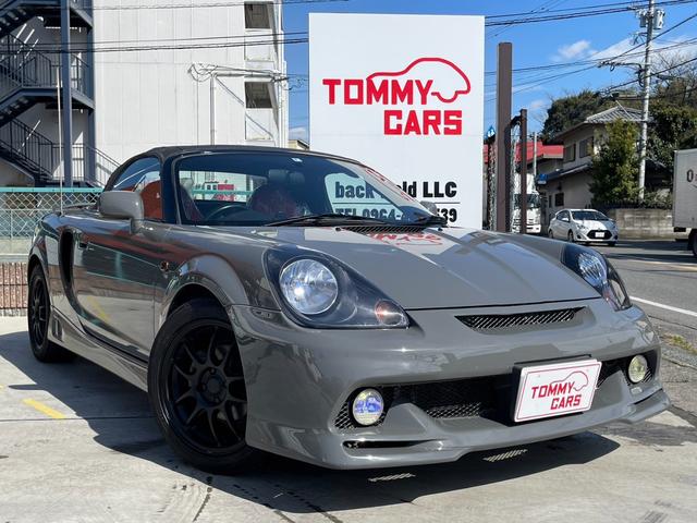 トヨタ MR－S Sエディション 純正フルエアロ 3ペダル5MT スティンググレー全塗装 新品シートカバーの中古車｜グーネット中古車