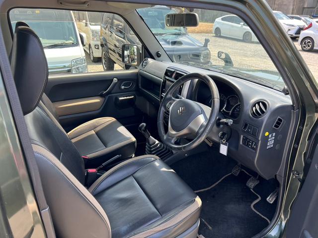 スズキ ジムニー ランドベンチャー10型5F 4WD HDDナビ レザーシートの中古車｜グーネット中古車