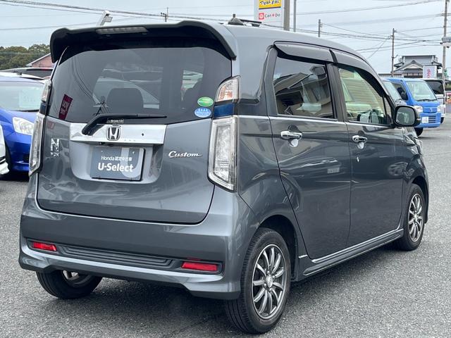 N－WGNカスタム（ホンダ）G・Aパッケージ CTBA／純正ナビ／ワンセグTV／BT／バックモニター 運転席助手席エアバック 1オーナー車 オートクルーズ Bカメ 禁煙 Sキー 衝突軽減 ...