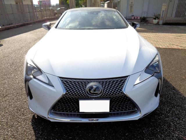 レクサス LC LC500 コンバーチブル 自社役員オーナー車電動オープン純正モデリスタスタイリング可変マフラーコントロールOP鍛造21in ...