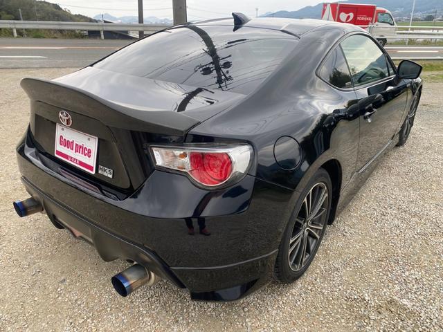 86（トヨタ）GT モデリスタエアロ（F・S・R） 社外HDDナビ・フルセグTV・Bluetoothオーディオ・バックモニター HKSマフラー ETC ユーザー買取車プッシュスタートの中古車 ...