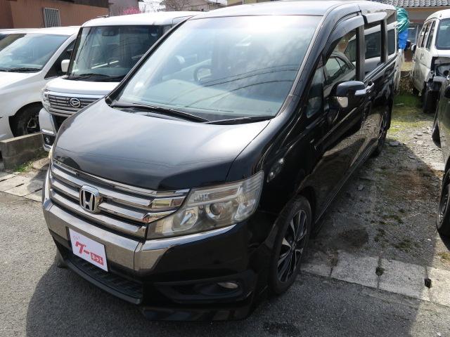 HONDA STEPWAGON SPADA Z COOL SPIRIT | 2014 | BLACK | 98663 km | details ...