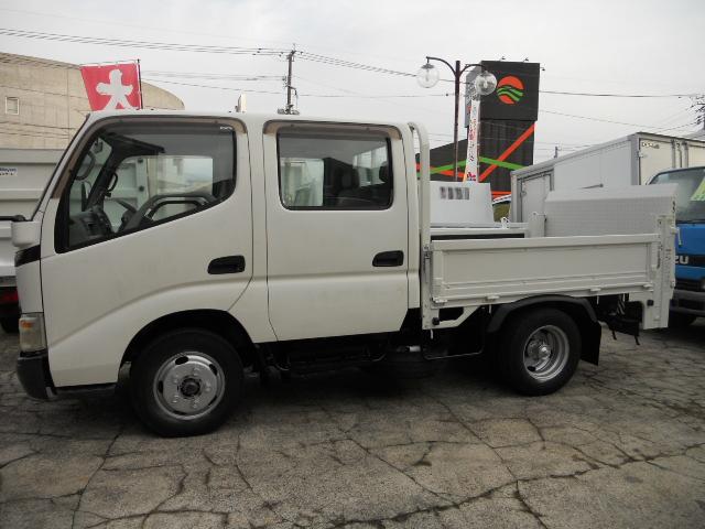 トヨタ トヨエース 2t積 Wキャブ垂直パワーゲート荷重600kg リアWタイヤの中古車｜グーネット中古車