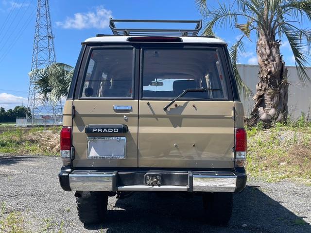 TOYOTA LAND CRUISER PRADO EX WIDE | 1995 | LIGHT BROWN | 342000 km ...