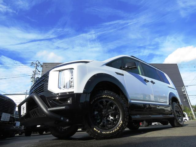 三菱 デリカD：5 シャモニー 4WDターボAmZアウトドアカスタム1．2インチリフトアップ アルパイン11インディスプレイオーディオ USB＆HDMIキットETC2．0の中古車｜グーネット中古車