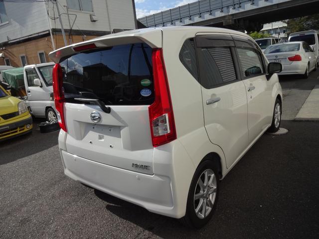 ムーヴ（ダイハツ）X SAII ブレーキアシスト メモリーナビ フルセグTV DVD再生 Bluetooth バックカメラ ETC アイドリングストップ スマートキー 14インチアルミ 禁煙車 ...