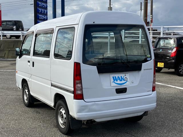 スバル サンバーバン VB 5MT 切替式4WD エアコンの中古車｜グーネット中古車
