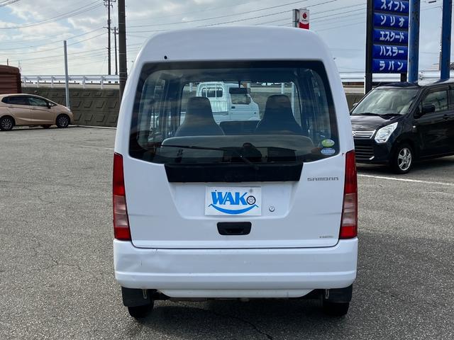 スバル サンバーバン VB 5MT 切替式4WD エアコンの中古車｜グーネット中古車