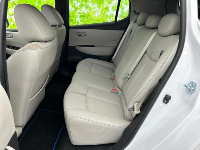 リーフ（日産）eプラスG 保証書／純正 SDナビ／インテリジェントルームミラー／衝突安全装置／シートヒーター／全方位モニター／車線逸脱防止支援 ...