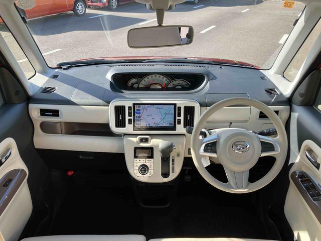 ムーヴキャンバス（ダイハツ）Gメイクアップ SAII 保証1年・走行距離無制限 8型ナビ・地デジ・DVD・BT・USB 全周囲カメラ LEDヘッドランプ＆フォグ オートライト 両側Pスライド ...