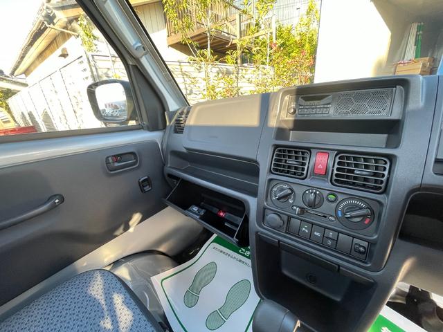 キャリイトラック（スズキ）KCエアコン・パワステ 届出済未使用車 パワステ エアコン エアバッグ 禁煙車 4WD アイドリングストップ リヤ ...
