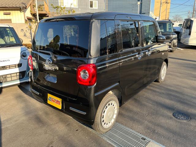 ムーヴキャンバス（ダイハツ）セオリーX 届出済未使用車 パワーステアリング ブレーキサポート フルフラット パーキングセンサー アイドリング ...