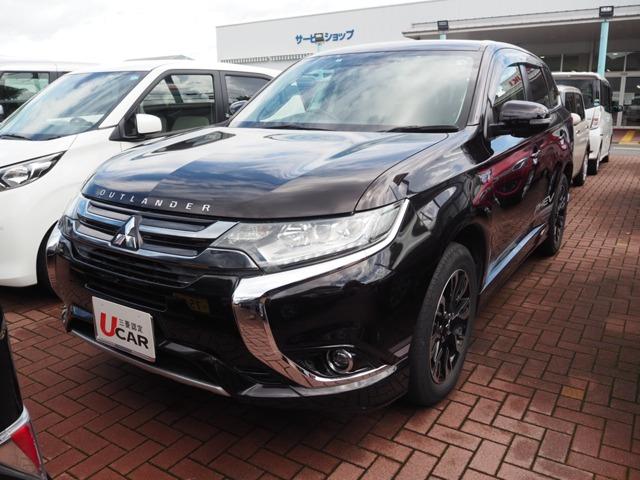 三菱 アウトランダーPHEV Gセーフティパッケージ e－Assist 定期点検記録簿 パートタイム4WD 1オーナの中古車｜グーネット中古車