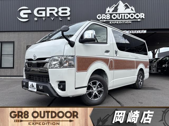 トヨタ ハイエースバン スーパーGL ダークプライムII TRDフロントスポイラー ベットキットの中古車｜グーネット中古車