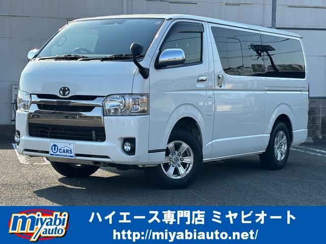 トヨタ ハイエースバン スーパーGL ダークプライムII 4WD 2．8ディーゼルターボ 5ドア TSS 純正ナビ 330.0万円 令和元年(2019年) 岐阜県 中古車 - 価格.com