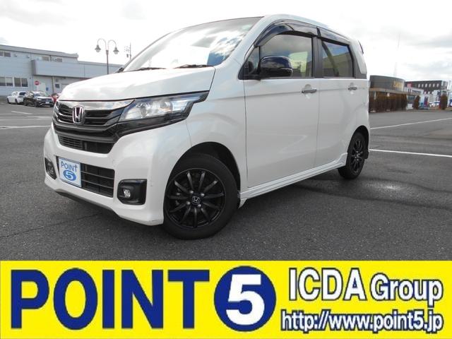 ホンダ N－WGNカスタム G SS2トーンカラースタイルパッケージ 社外メモリーナビ フルセグTV CD＆DVD再生の中古車｜グーネット中古車