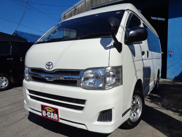 トヨタ ハイエースバン ロングジャストローDXGLパック 3型 ハイルーフ 15AW 地デジの中古車｜グーネット中古車