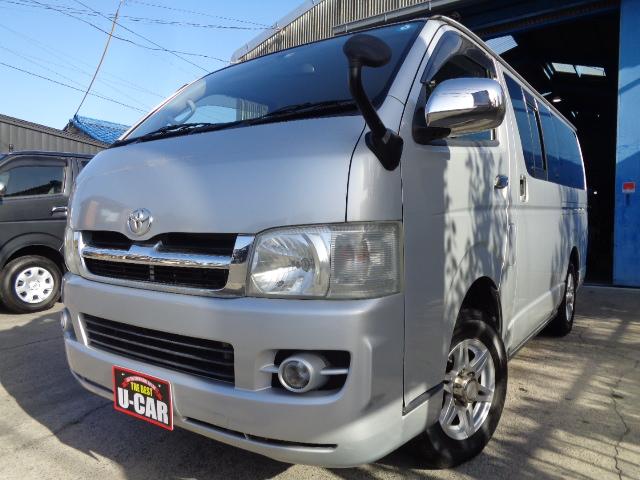 トヨタ ハイエースバン ロングスーパーGL 4WD ディーゼルターボ 2500の中古車｜グーネット中古車