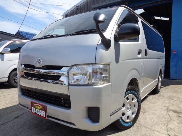 トヨタ ハイエースバン ロングDX GLパッケージ 4WD ディーゼルターボの中古車｜グーネット中古車