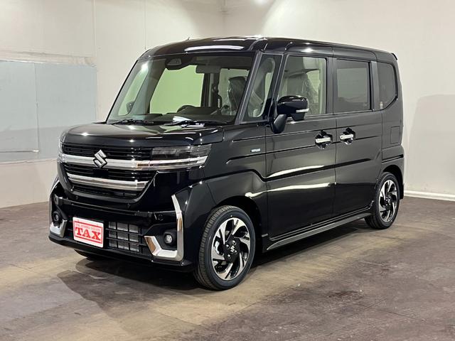 スズキ スペーシアカスタム ハイブリッドXSターボ 4WD オートライト オートハイビームの中古車｜グーネット中古車