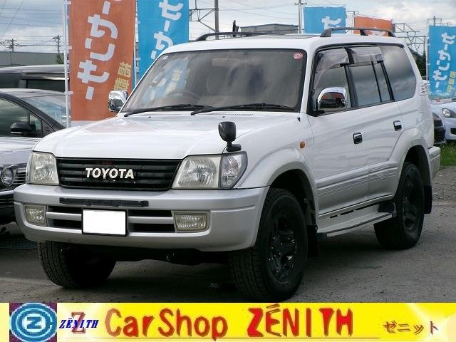 ランドクルーザープラド（トヨタ）TX 4WD ドラレコ サンルーフ DVD視聴 ETC リアヒーターの中古車詳細 | ランドクルーザープラドの中古車なら【クルタウン】カーショップゼニットの中古車