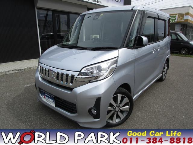 三菱 eKスペースカスタム カスタムT 4WD 社外SDナビ地デジ バックカメラの中古車｜グーネット中古車