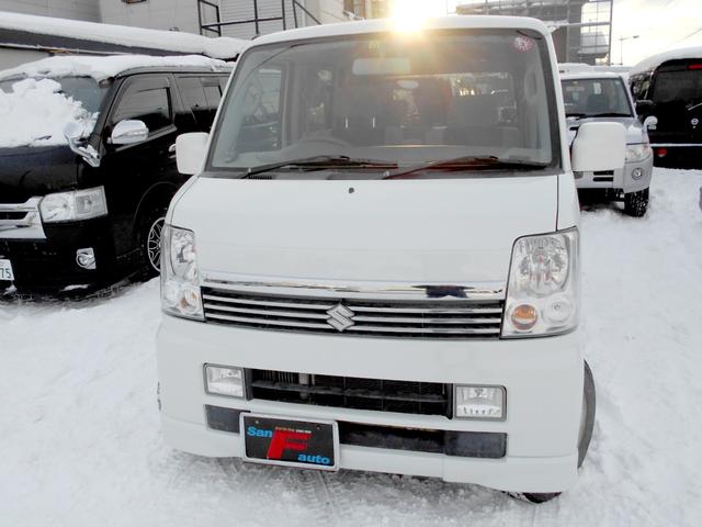 スズキ エブリイワゴン PZターボ 4WD 660 電動スライド ETCの中古車｜グーネット中古車