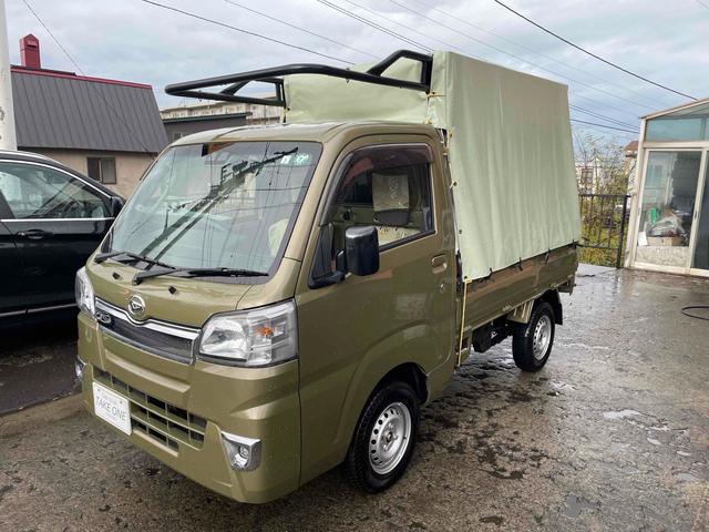 ダイハツ ハイゼットトラック エクストラSAIIIt 1オーナー 荷台キャリア＆幌 4WDの中古車｜グーネット中古車
