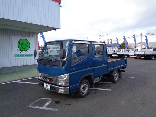 三菱ふそう キャンターガッツ Wキャブロング全低床DX 4WD シングルタイヤ 積載1200kgの中古車｜グーネット中古車