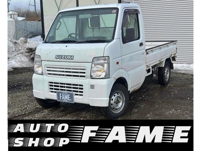スズキ キャリイトラック KCパワステ 4WD MT パワーステアリングの中古車｜グーネット中古車