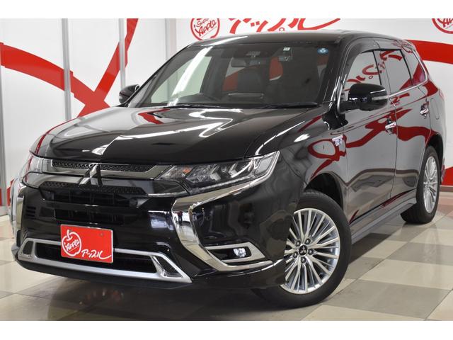 三菱 アウトランダーPHEV G 社外フローティングナビ TV 全方位モニターの中古車｜グーネット中古車