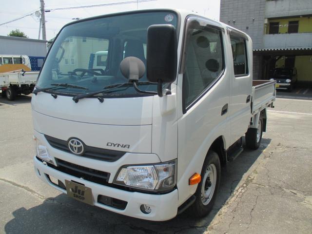 トヨタ ダイナトラック Wキャブロングシングルジャストロ 4WD 3．0ディーゼルターボ 1t積の中古車｜グーネット中古車