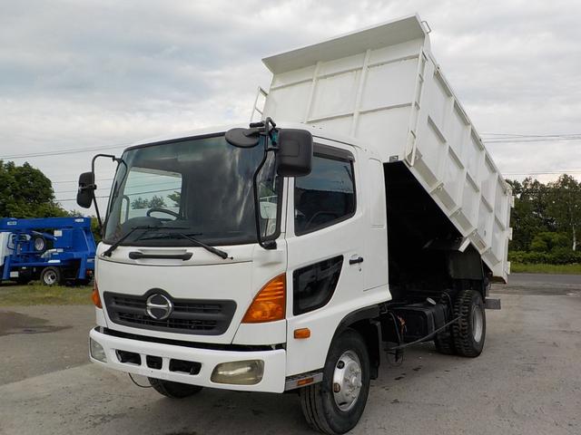 日野 ヒノレンジャー 4t深ダンプ 4WD 土砂禁の中古車｜グーネット中古車