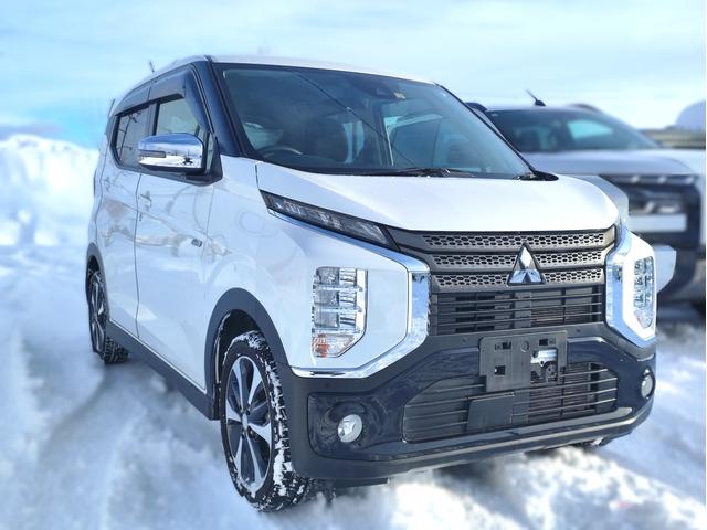三菱 eKクロス T 4WD ハイブリッドターボ 先進安全快適パッケージの中古車｜グーネット中古車