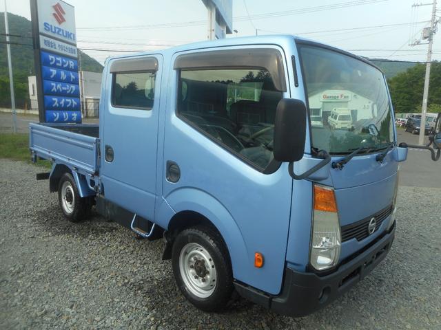 日産 アトラストラック WキャブフルスーパーローDX 4WD インタークラーラーターボディーゼル 1．15t積の中古車｜グーネット中古車