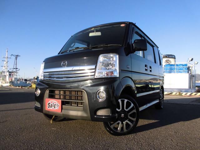 マツダ スクラムワゴン PZターボ 4WD AT ワンオーナー PWスライドドアの中古車｜グーネット中古車