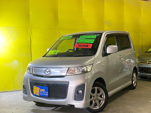 マツダ AZワゴンカスタムスタイル XS AT 4WD スマートキーの中古車｜グーネット中古車