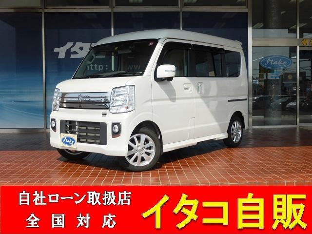 スズキ エブリイワゴン PZターボスペシャル SDナビゲーション フルセグTV Bluetooth フルフラットの中古車｜グーネット中古車