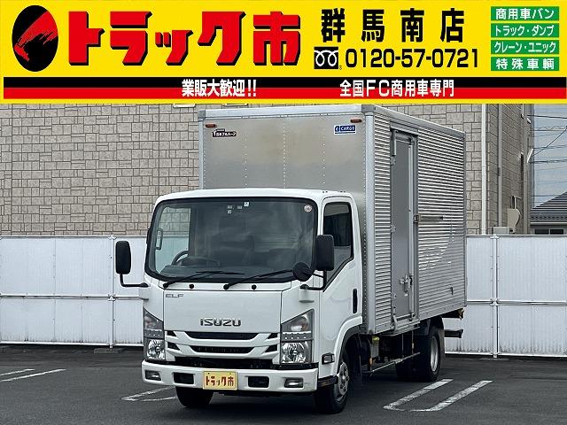 いすゞ エルフトラック 2t積 アルミバン標準ロング 5t未満 5MT ラッシングレール2段の中古車｜グーネット中古車