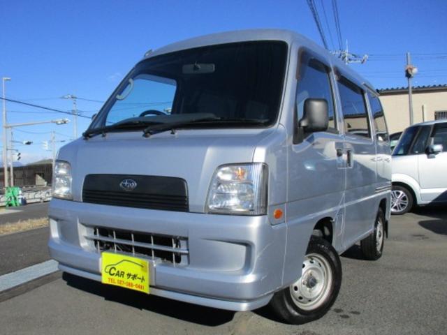 スバル サンバーバン VB 4WD 軽バン 5速MT 両側スライドドアの中古車｜グーネット中古車