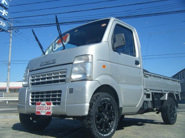 スズキ キャリイトラック KCエアコン パワステ 5MT 4WD リフトアップの中古車｜グーネット中古車