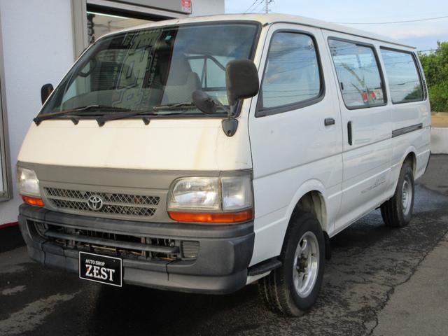 トヨタ ハイエースバン ロングDX 5速マニュアル ディーゼル 4WDの中古車｜グーネット中古車