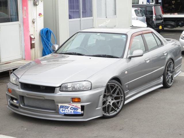 日産 スカイライン 25GTターボ R34 4ドア後期型 5速公認の中古車｜グーネット中古車