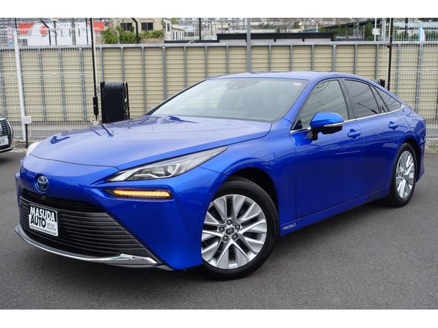 トヨタ MIRAI G エグゼクティブパッケージ 純正ナビDTV＆パノラミックビューモニター 黒革シート全席パワーシートの中古車｜グーネット中古車