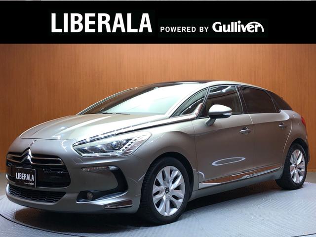 シトロエン DS5 シック レザーPKG ガラスルーフ 純正ナビ TVの中古車｜グーネット中古車