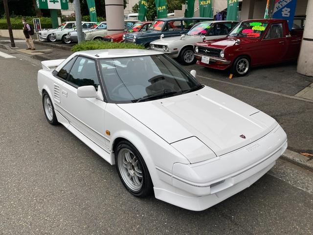 【中古車】トヨタ MR2 G スーパーチャージャー 4A－G スーパーチャージャー フジツボマフラー タイベル交換済み クラッチO／H 5MT 前後ラルグス車高調 エンケイAW ロールバー ...